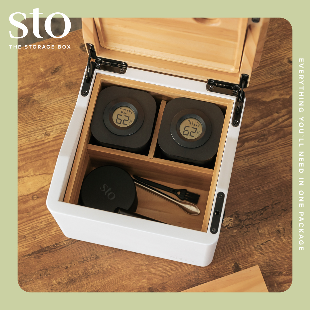 The Stash Box by STO - White
